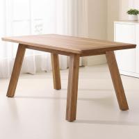 China Easy To Clean Nordic Wooden Dining Table Modern and Stylish Look for Any Interior High Durability for sale