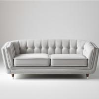 China 100% Polyester Filling Living Room Fabric Sofas designed with Various Legs for sale