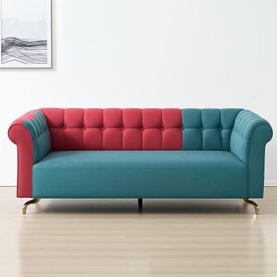 China Customizable Contemporary Living Room Sofa 100% Polyester Foam and Modern in Various Colors for sale