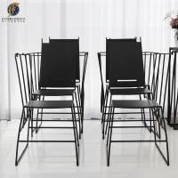 China Forbidden HTTP Response Openresty Metal Frame Dining Room Chairs for Sophisticated Dining Experience for sale