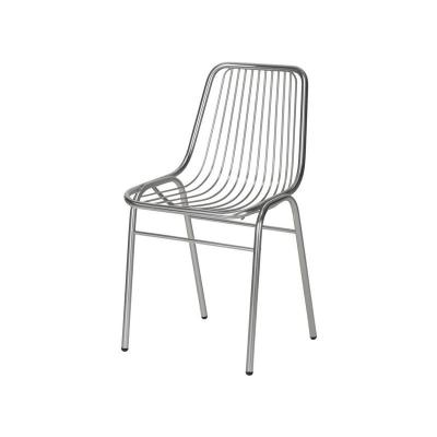 China Contemporary Metal Dining Chairs Upgrade Your Dining Space with Style and Durability for sale