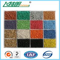 China Custom EPDM Rubber Flooring SBR Particles 1-3mm for School Playground High Impact Absorption for sale