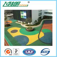 China Custom EPDM Rubber Flooring SBR Particles 1-3mm for School Playground High Impact Absorption for sale