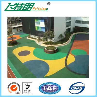 China Custom EPDM Rubber Flooring SBR Particles 1-3mm for School Playground High Impact Absorption for sale