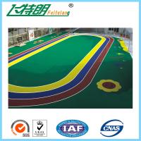 China Custom EPDM Rubber Flooring SBR Particles 1-3mm for School Playground High Impact Absorption for sale