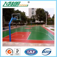 China Silicon PU Multifunctional Sandwich System Sport Court Flooring for Basketball 8mm for sale