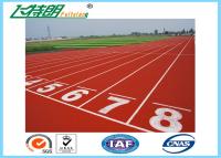 China Weather Resistant Sandwich System Running Track Flooring 13mm PU Rubber Surface for School for sale