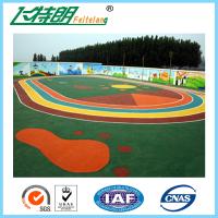 China EPDM Rubber Granules for Children Play Area Gym Mats 1-3mm Shock Absorption 9 Year Warranty for sale