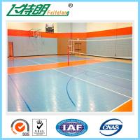 China PP Interlocking Rubber Floor Tiles 2500N Load Basketball Court Flooring 10 Year Life for sale