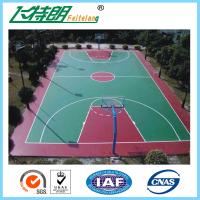 China Acrylic Acid Sport Court Surface for Outdoor Indoor Basketball Courts 2mm Thickness for sale