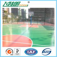 China Waterproof Acrylic Athletic Surfaces Custom Outdoor Basketball Court Tiles 4 Layer for sale