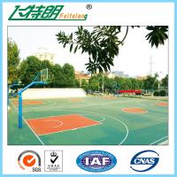 China Acrylic Tennis Court Surface Anti Slip Floor Tiles All Weather Sport Court Flooring 4 Layer for sale