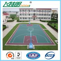 China Waterproof Polyurethane PU Sport Court Surface Paint ITF Approved 2mm for sale