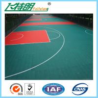 China Acrylic Sport Court Flooring Anti Slip Coating 4 Layer Rubber Sports Surface for sale