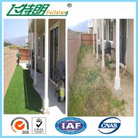 China Outdoor Football Field Artificial Turf Grass 50mm Pile Height 3/8 Inch Gauge PE PP Backing for sale
