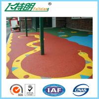 China Red Green Yellow EPDM SBR Rubber Gym Mats 1-3mm Durable Sports Flooring for sale