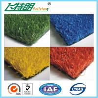China PP Kindergarten Artificial Grass Roll 25m x 2m V Shape PE 8-10 Years Warranty for sale