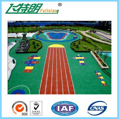 China EPDM Rubber Granules for Playground Flooring 1-3mm High Elasticity Flexible Sports Surface for sale