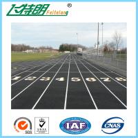 China Blue Self-Knot Pattern Rubber Athletic Track Surface 13mm Thickness 10 Year Service Life for sale