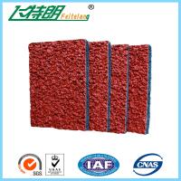 China UV - Resistance Breathable Rubber Athletic Track / Jogging Track Material for sale