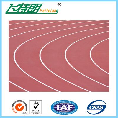 China Non - Toxin Impermeable Synthetic Running Track Material Sandwich System for sale
