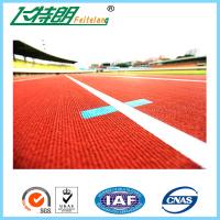 China Custom 13mm PU Athletics Track Rubber Flooring EPDM SBR for Outdoor Stadiums for sale