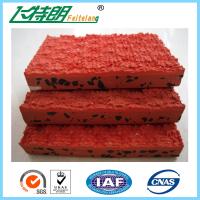 China Custom 13mm PU Athletics Track Rubber Flooring EPDM SBR for Outdoor Stadiums for sale