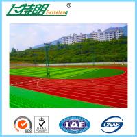 China SGS Permeable 13mm Running Track Flooring EPDM Rubber Sport Stadium Playground for sale