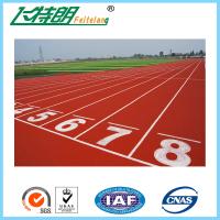 China Full PU Mixed Running Track Flooring 13mm Thickness for Gym Playground Indoor Recycled Rubber Floor for sale
