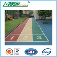 China EPDM Rubber Granules 1-4mm Colorful Athletic Track Coating Gym Floor Mats for sale
