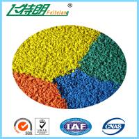 China EPDM Rubber Granules 1-4mm Colorful Athletic Track Coating Gym Floor Mats for sale