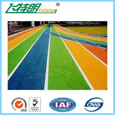 China EPDM Rubber Granules 1-4mm Colorful Athletic Track Coating Gym Floor Mats for sale