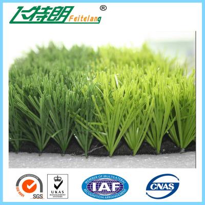 China Monofilament Artificial Grass 3/8 Inch Gauge High Density UV Resistant Synthetic Turf for Landscaping for sale