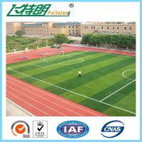 China Environmental Mini Artificial Turf Grass 50mm Pile Height 16800 Stitches Outdoor Putting Green Football Pitch for sale