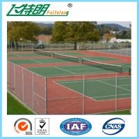 China Red Acrylic Sports Court Surfacing 4 Layer for Badminton Tennis Volleyball for sale