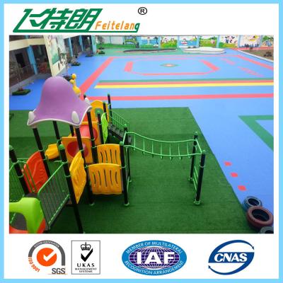China ISO PP Interlocking Suspension Floor 304.8x304.8x12.7mm High UV Resistant Anti Aging for sale