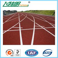 China Customized Full PU Rubber Athletic Track / Indoor Playground Safety Surfacing for sale