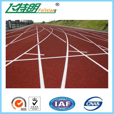 China Customized Full PU Rubber Athletic Track / Indoor Playground Safety Surfacing for sale