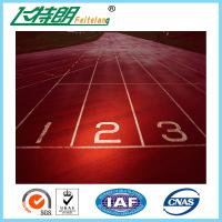 China Customized Full PU Rubber Athletic Track / Indoor Playground Safety Surfacing for sale