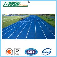 China Customized Full PU Rubber Athletic Track / Indoor Playground Safety Surfacing for sale
