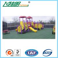 China EPDM Running Track Flooring 0.5-3mm Green Rubberized SBR Granules Outdoor for sale