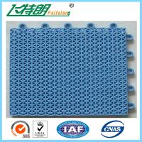 China Outdoor Interlocking Polyurethane Sports Flooring 350g / pc PU Hard Flat Surface for sale
