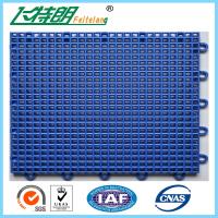 China Outdoor Interlocking Polyurethane Sports Flooring 350g / pc PU Hard Flat Surface for sale
