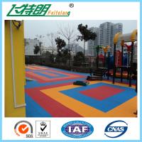 China Interlocking PP Sports Flooring Tiles 30x30cm UV Resistant for Tennis Basketball Court for sale