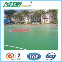 China Feitelang Acrylic Sports Court Flooring 2mm Shock Absorbing Tennis Surface ISO9001 for sale