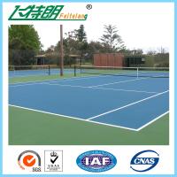 China Acrylic Tennis Court Surface Outdoor Flooring Customized High Wear Resistance 4 Layer for sale