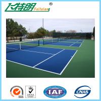 China Acrylic Tennis Court Surface Outdoor Flooring Customized High Wear Resistance 4 Layer for sale