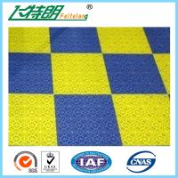 China Exterior Interlocking Rubber Floor Tiles Plastic Tile Flooring PUR Solid for sale