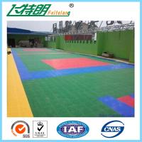 China PP Interlocking Sports Floor Tiles 304.8x304.8x12.2mm for Basketball Court for sale