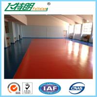China Waterproof Silicone PU Sport Flooring Material for Indoor Badminton Court 3mm Thickness for sale